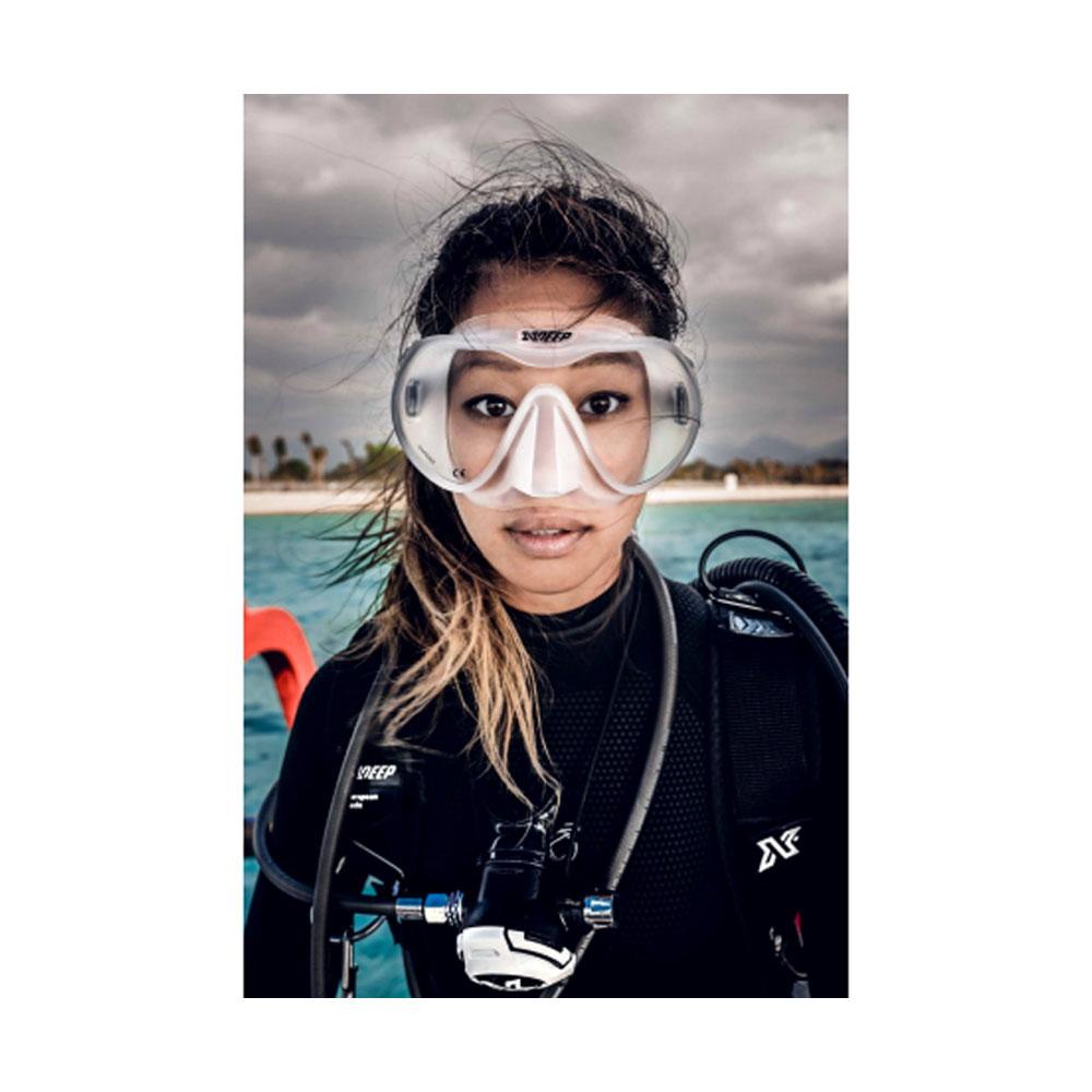 XDEEP Radical Mask | Ultra Clear Lens Mask | New Dimension Scuba Malt